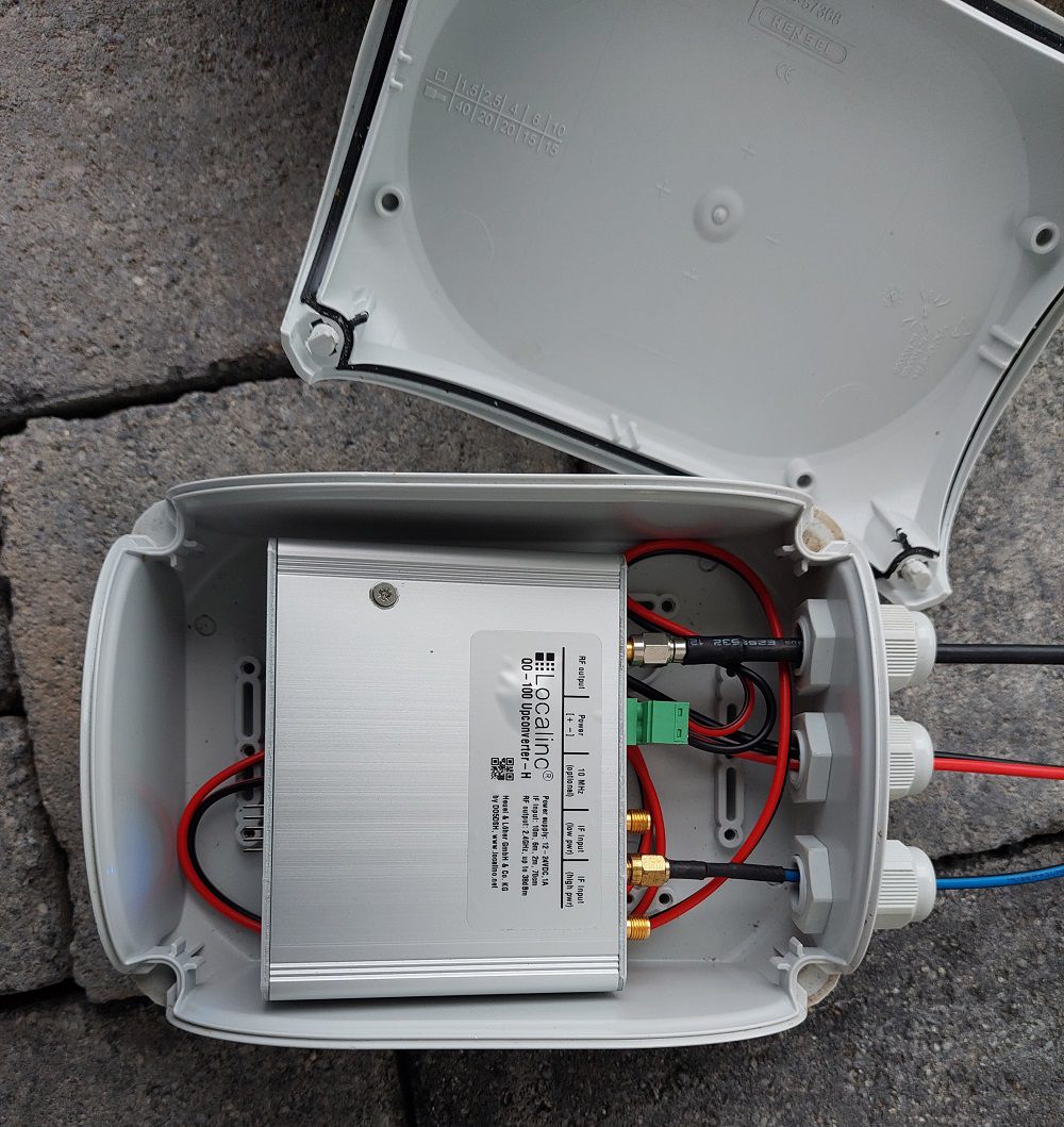 QO-100 Upconverter-H IP67K enclosure | H10005